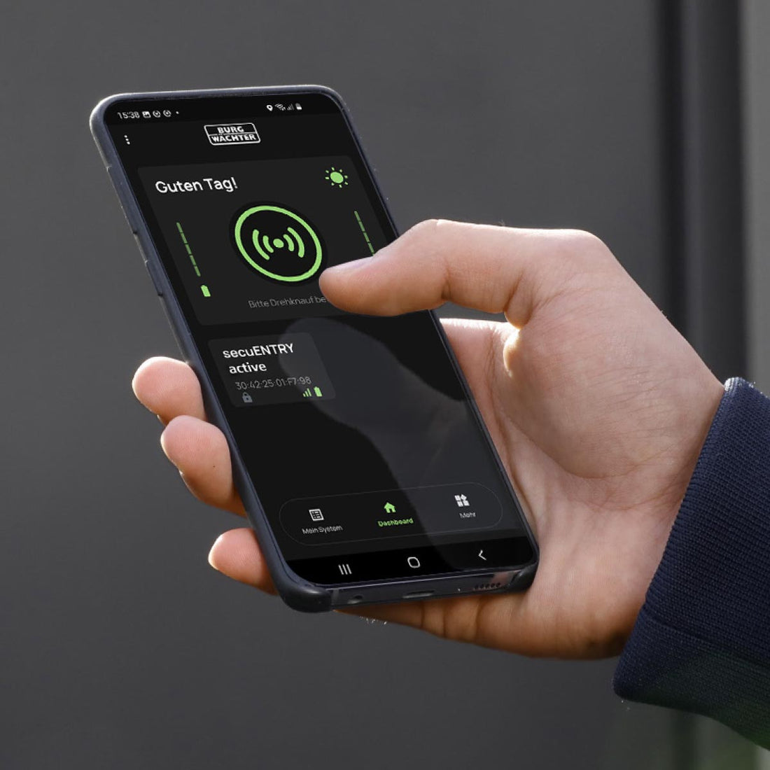 Das neue secuENTRY active 7700 - smartes Motorschloss