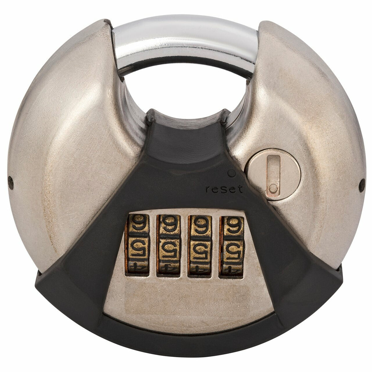 Circle 23: Robust round shackle lock with combination code from Burg ...